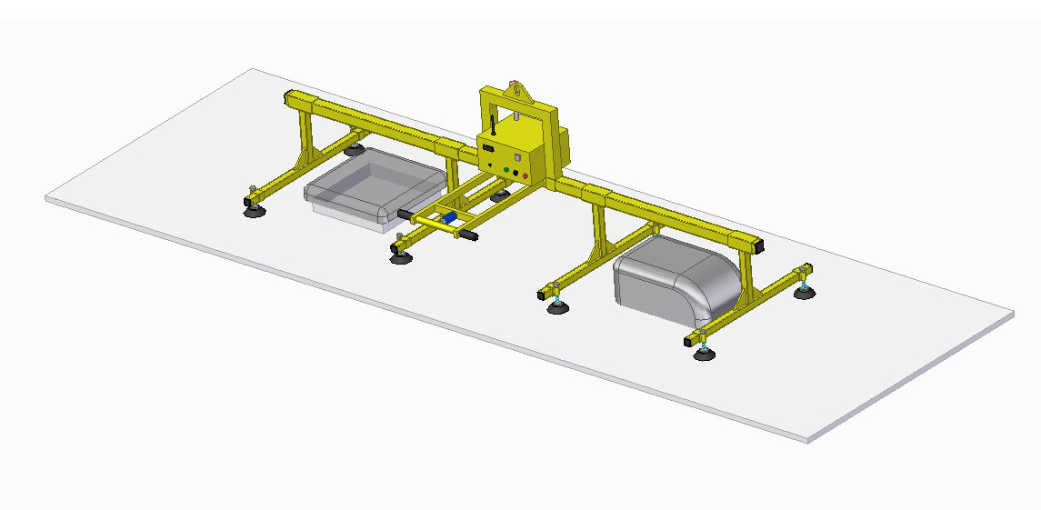 VICTORY ROVER RV | CARAVAN ROOF HANDLING | VACUUM LIFTING